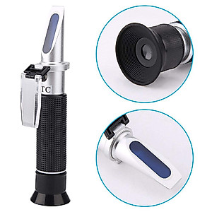 Gravity Refractometer，RZ126 Handheld Pet Cat Dog Urine Specific Gravity Refractometer Pet Medical Tool