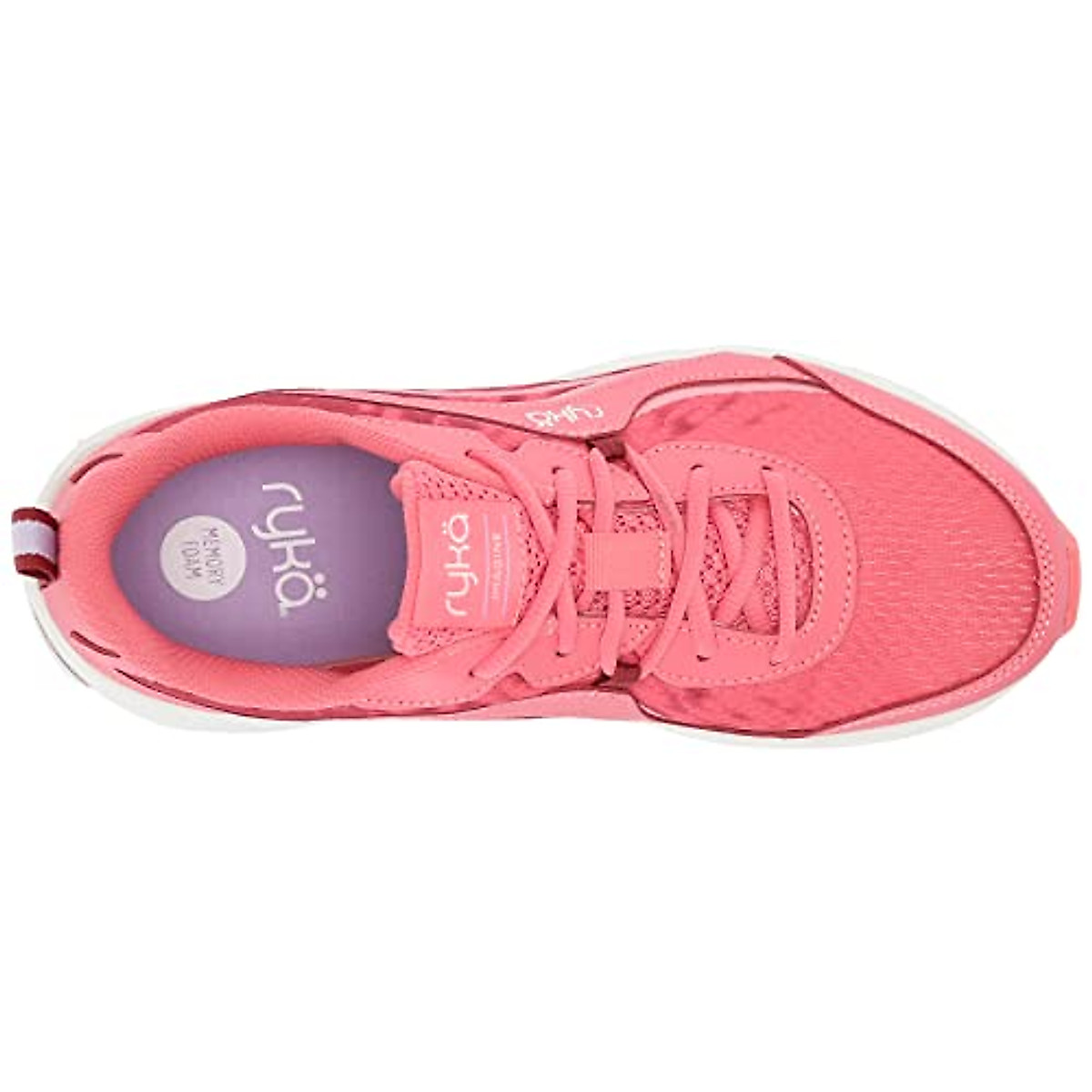 Ryka Women's Imagine Walking Shoe Sneaker, Watermelon Pink, 10 Wide