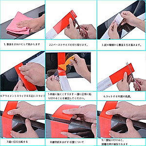 Reflective Tape Conspicuity Stickers for Trailer, Container Rim, Truck Reflectors, Length 150ft, DOT C2 Certified, R6"XW6", Weatherproof, Strong Adhesive High Intensity Escort for Safety