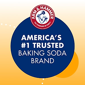 ARM & HAMMER Baking Soda Made in USA, Ideal for Baking, Pure & Natural, 2.7lb Bag