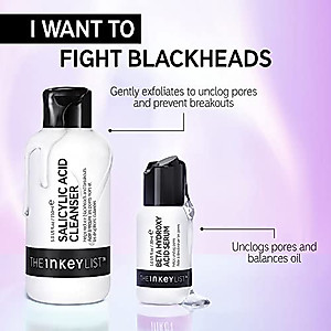 The INKEY List Beta Hydroxy Acid (BHA) Serum, Face Exfoliant for Normal, Oily or Dry Skin, Target Pores and Blackheads, 1.01 fl oz