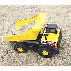 Tonka Classic Steel Mighty Dump Truck Vehicle, Single, Standard Packaging
