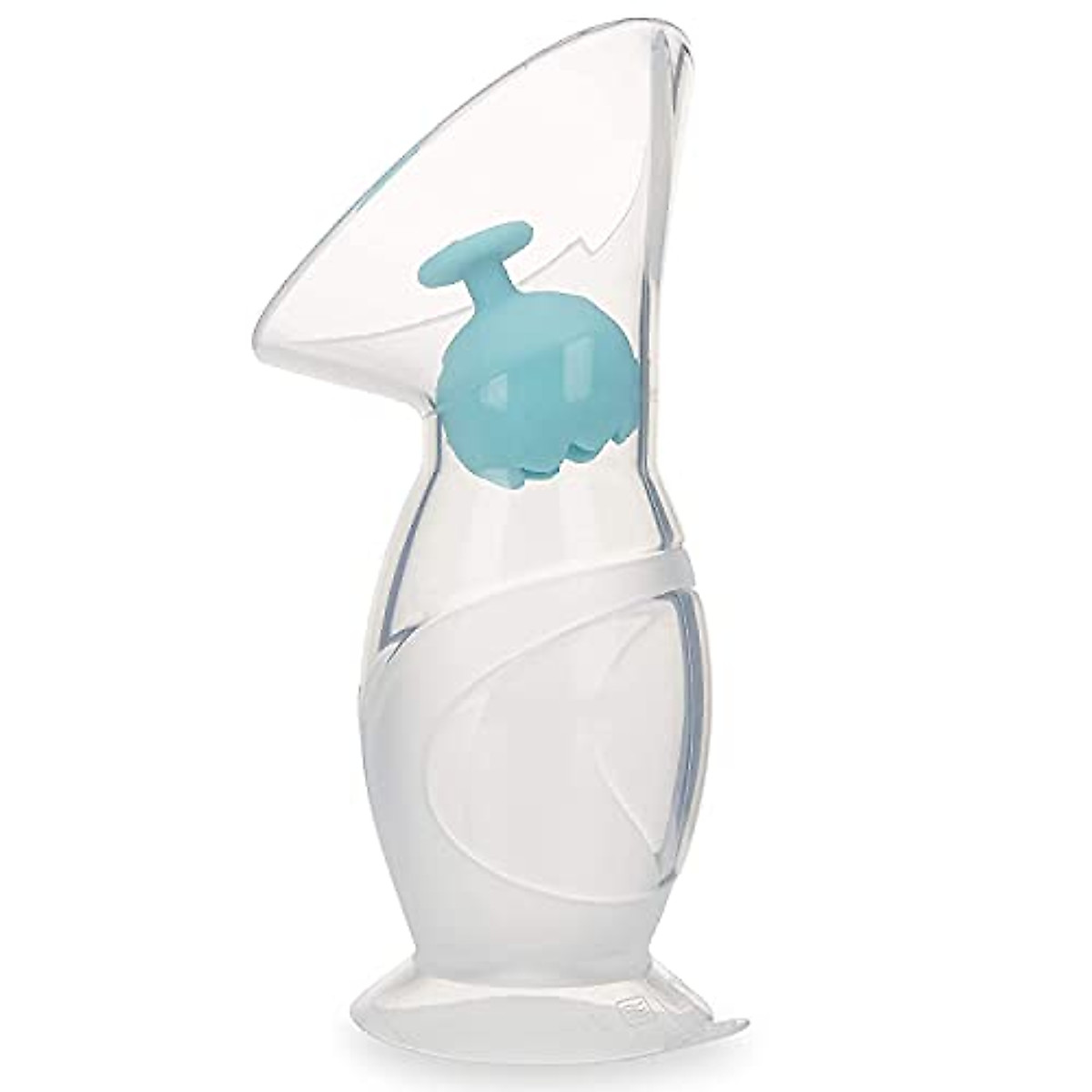 Nuby Comfort Portable & Lightweight All Silicone Breast Pump with Sealing Plug