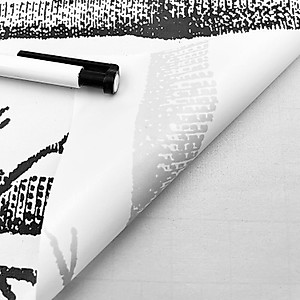 Yifely Black Tree Furniture Paper Peel & Stick PVC Shelf Drawer Liner Covering Old Dining Table Jewerly Boxes Xmas Gift 17.7 Inch by 9.8 Feet