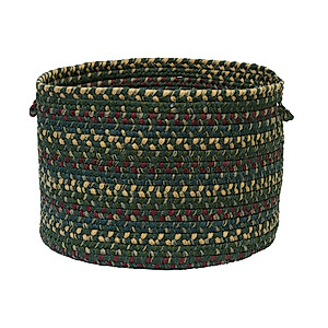 Colonial Mills Midnight Utility Basket, 18 by 12-Inch, Deep Forest