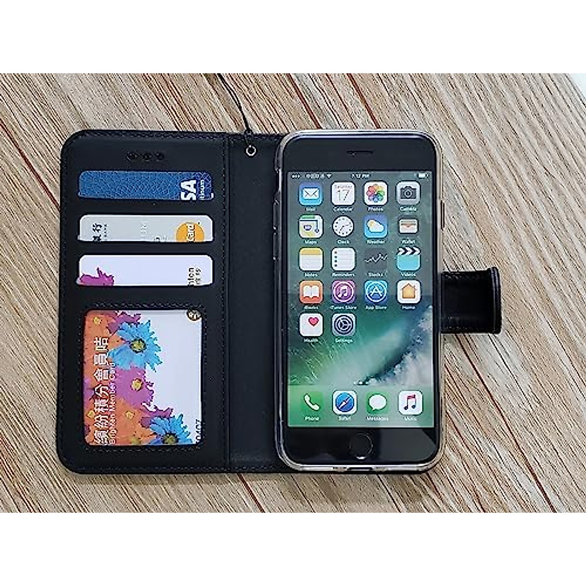 Skull phone leather wallet removable case for iPhone X XS XR 11 12 13 14 Pro Max Samsung S23 S22 S21 S20 Ultra Note 20 10 Plus Mn1280