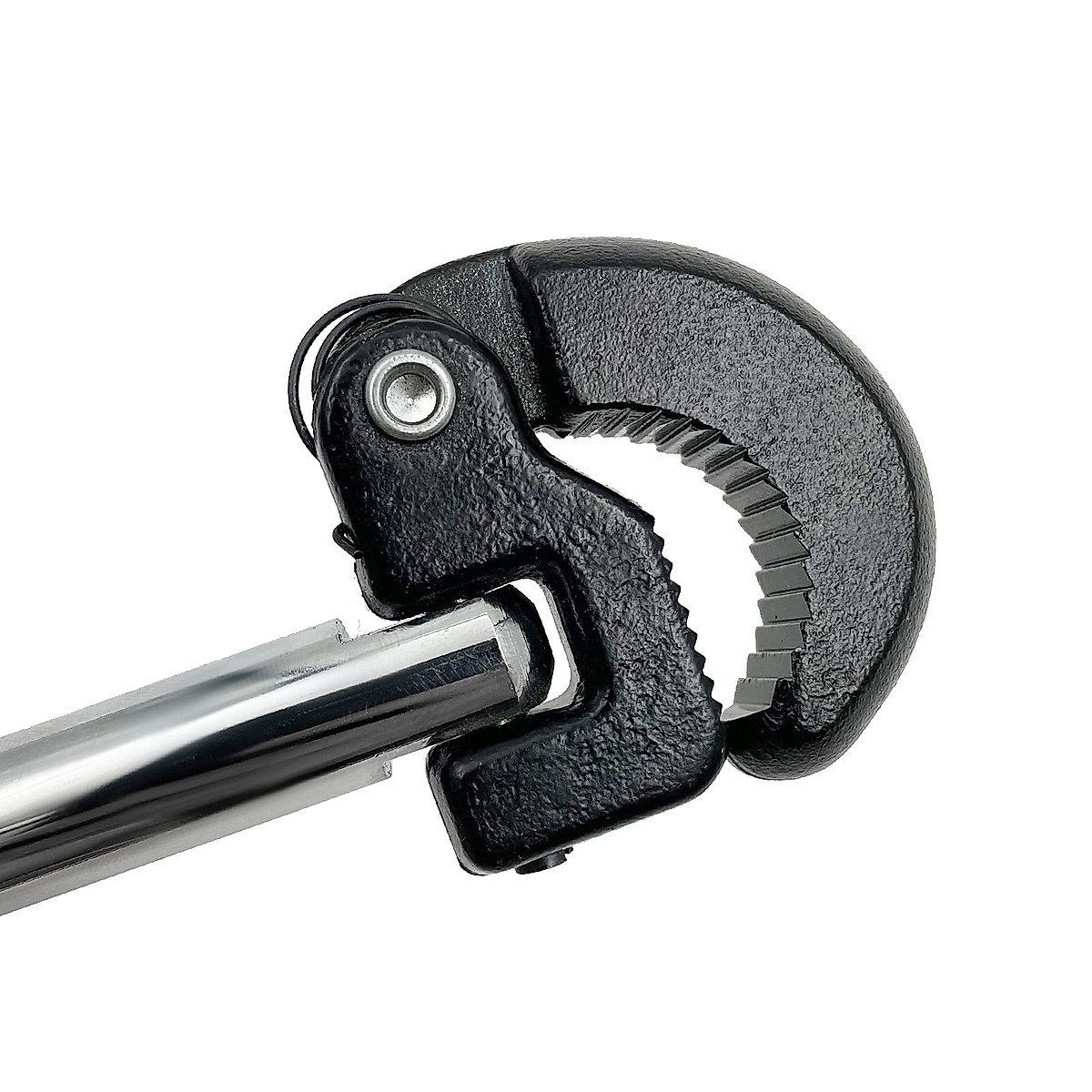 QYQRQF Adjustable Basin Wrench, 11" Adjustable Tap Nut Spanner Telescopic Basin Spanner for Fixing Back and Union Nuts Under Sink (3/8-1 in.)