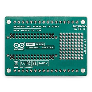 Arduino Nano Screw Terminal Adapter (Single) [ASX00037]