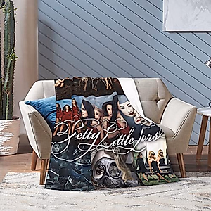 Pretty Little Liars Throw Blanket Ultra Soft Flannel Blanket Cozy Soft Air Conditioner Blankets 50"x40"