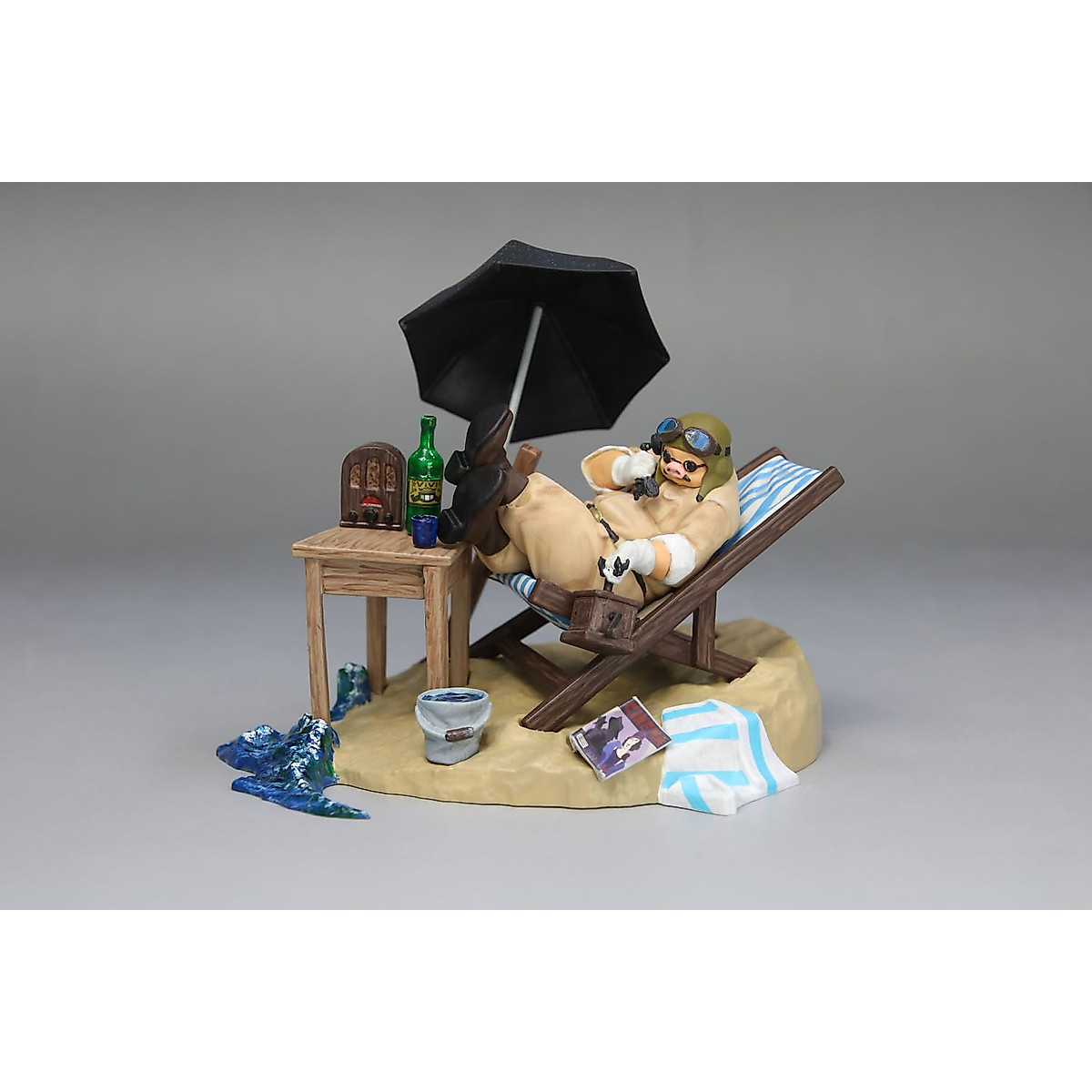 ファインモールド(FineMolds) Fine Mold Studio Ghibli Vignette Collection No.1 Red Pig Polco of Hide Non-Scale Plastic Model GV1 Molded Color