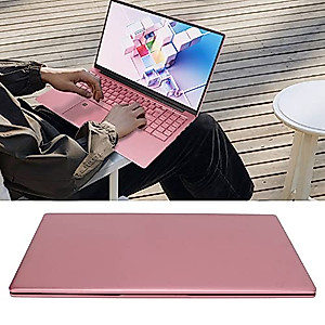 ciciglow Pink 1920x1080 Laptop, Quad Core 2.9GHz HD Gaming Laptop, Fast Bootup and Data Transfer, Long Battery Life, 6000mAh Battery(16+512G)