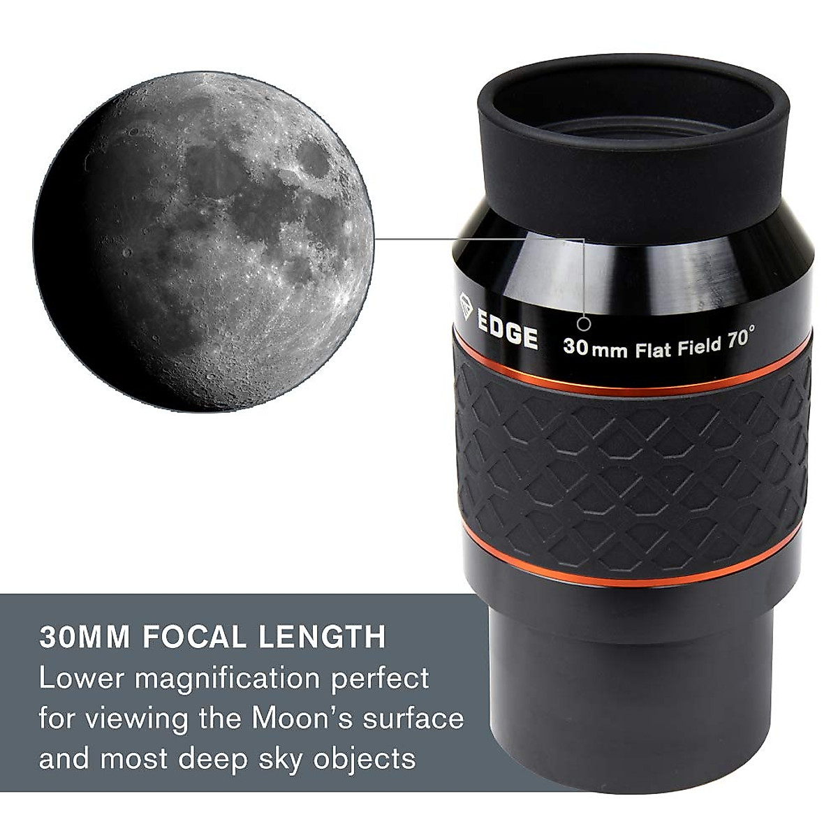 CELESTRON Ultima Edge - 30mm Flat Field Eyepiece - 2"