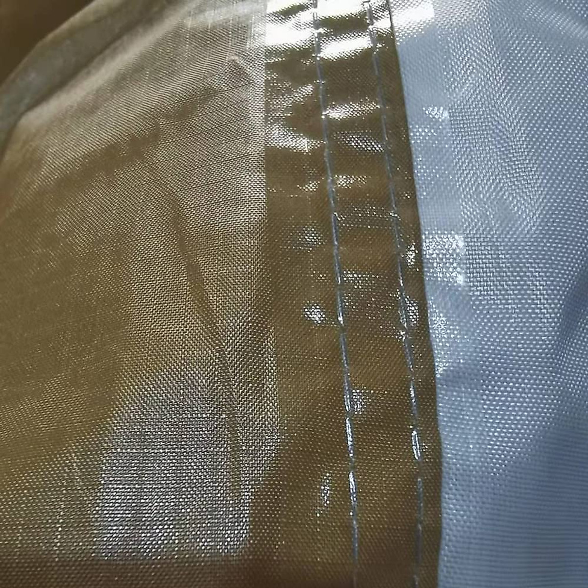 MCETO Camping 3 Aluminium Pole 1 Person Backpacking Tent, Lightweight Bivy Sack Waterproof bivvy Military Sleeping bag Cover for Bushcraft Adventure (Brown)