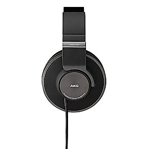 AKG Pro Audio K553 MKII Over-Ear, Closed-Back, Foldable Studio Headphones,Black