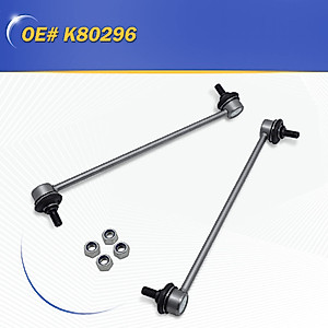 Zinc-Nickel Alloy Stabilizer Sway Bar Links for 2005-2012 Ford Escape/2005-2011 Mazda Tribute /2005-2011 Mercury Mariner /2001-2005 Toyota Rav4/2006-2012 Mitsubishi Eclipse Endeavor Galant K80296