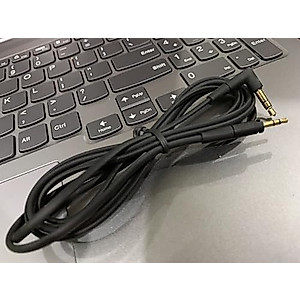 V-MOTA Earphone line Cable Compatible with Sennheiser HD400S HD350BT HD4.30 HD4.40BT HD4.50BTNC HD450BT HD458BT Momentum Over-Ear Headset,1.4 Meters / 4.6 feet