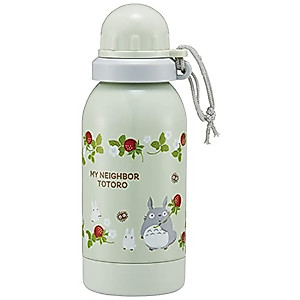 Skater SSSC6-A Single Layer Stainless Steel Bottle, 20.9 fl oz (580 ml), Room Temperature, Health, For Drinks, My Neighbor Totoro, Strawberry, Studio Ghibli