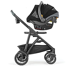 Chicco Corso Primo ClearTex Travel System - Aspen | Black