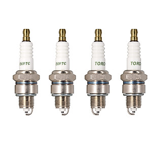PK4 TORCH E6RTC Spark Plug Replacement - NGK BPR6HS, Bosch WR7BC, Champion RL82YC, Denso IWF20 W20FPR-U, Toro 418, OEM