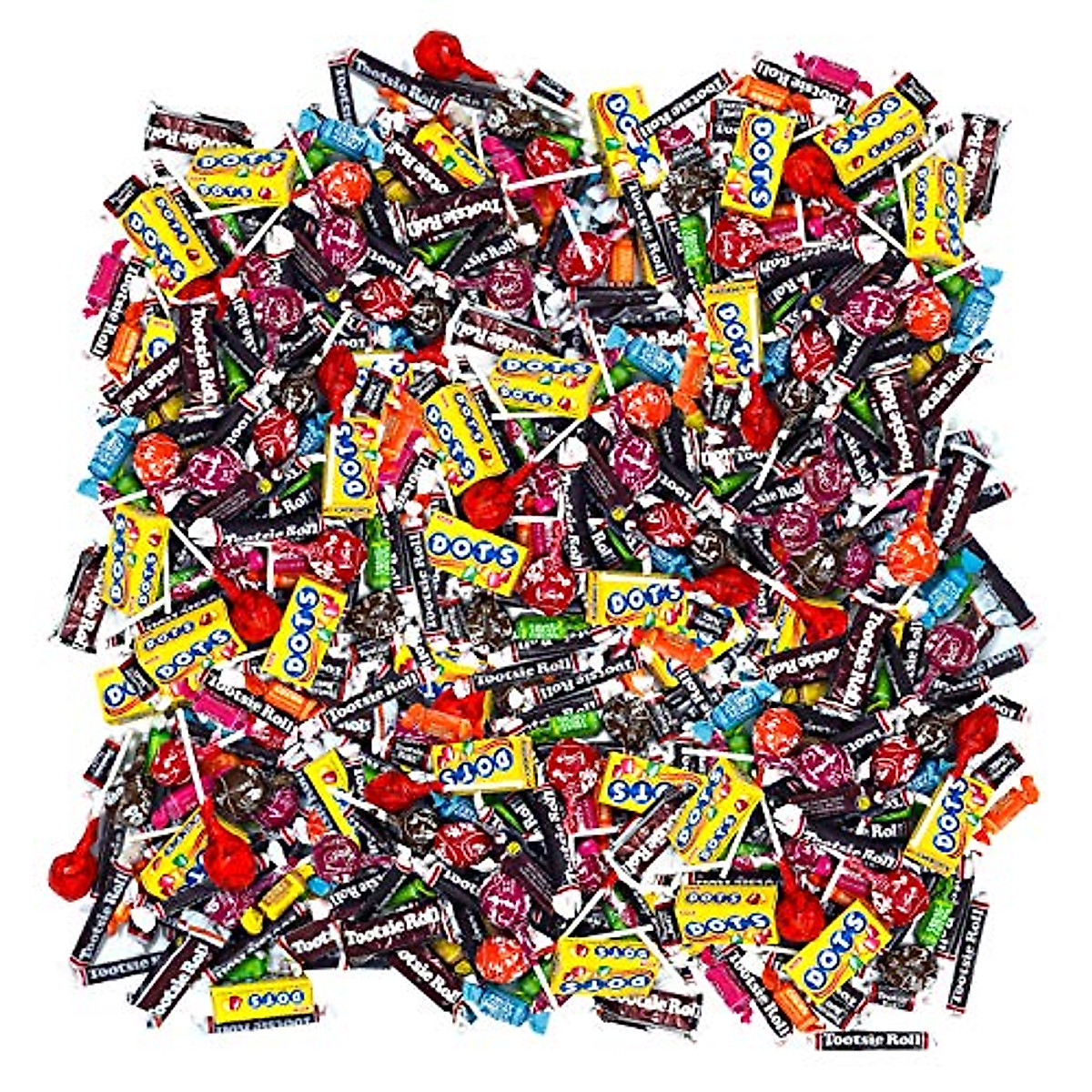 Wholesale Assortment Tootsie Roll DOTS Fruit Chews Tootsie Pops Variety Mix 170-Ounce 415-Piece Bag