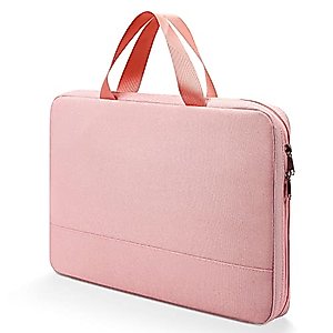 14 Inch Chromebook Case Sleeve for HP 14 Laptop/Pavilion 14/Stream 14/EliteBook, Acer Swift X, Dell XPS 15 / Inspiron 14, Lenovo IdeaPad 3 14, ASUS Chromebook Flip 14 Waterproof Computer Bag(Pink)