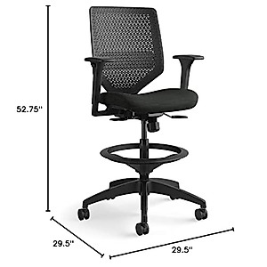 The HON Company Solve Task Stool ReActiv Ink, COMP10