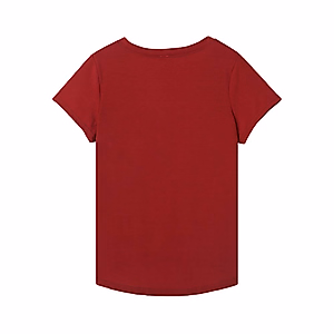 HONG HUI Women's Capri Pajama Sets Plus Size Sleepwear Top with Capri Pants 2 Piece Sleep Set