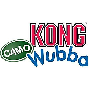 KONG Camo Wubba Dog Toy - Large (Assorted Colors)