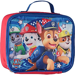 Nickelodeon Paw Patrol Lunch Bag Lunchbox (Blue on Red)