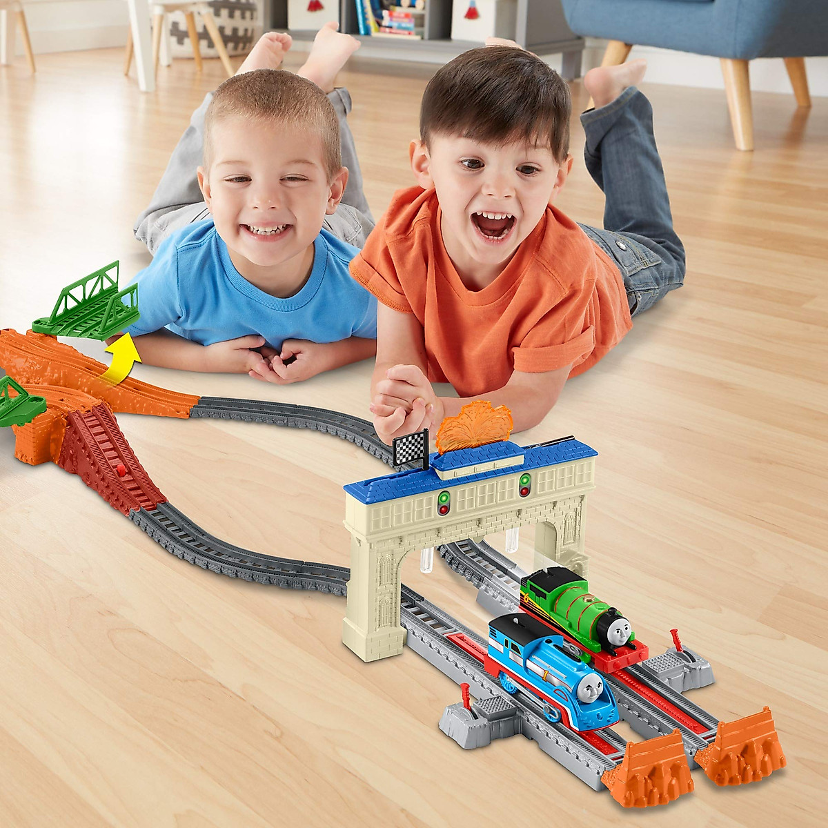 Thomas & Friends TrackMaster, Thomas & Percy's Railway Race Set