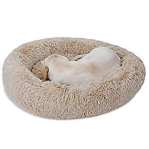 ZENY Pet Bed for Dogs & Cats, Anti-Slip, Machine Washable, Ultra Soft Washable Dog and Cat Cushion Bed