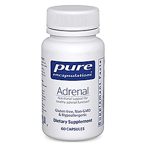 Pure Encapsulations Adrenal | Supplement to Support Healthy Cortisol Levels, Fatigue, Stress Moderation, and Adrenal Gland Function* | 60 Capsules