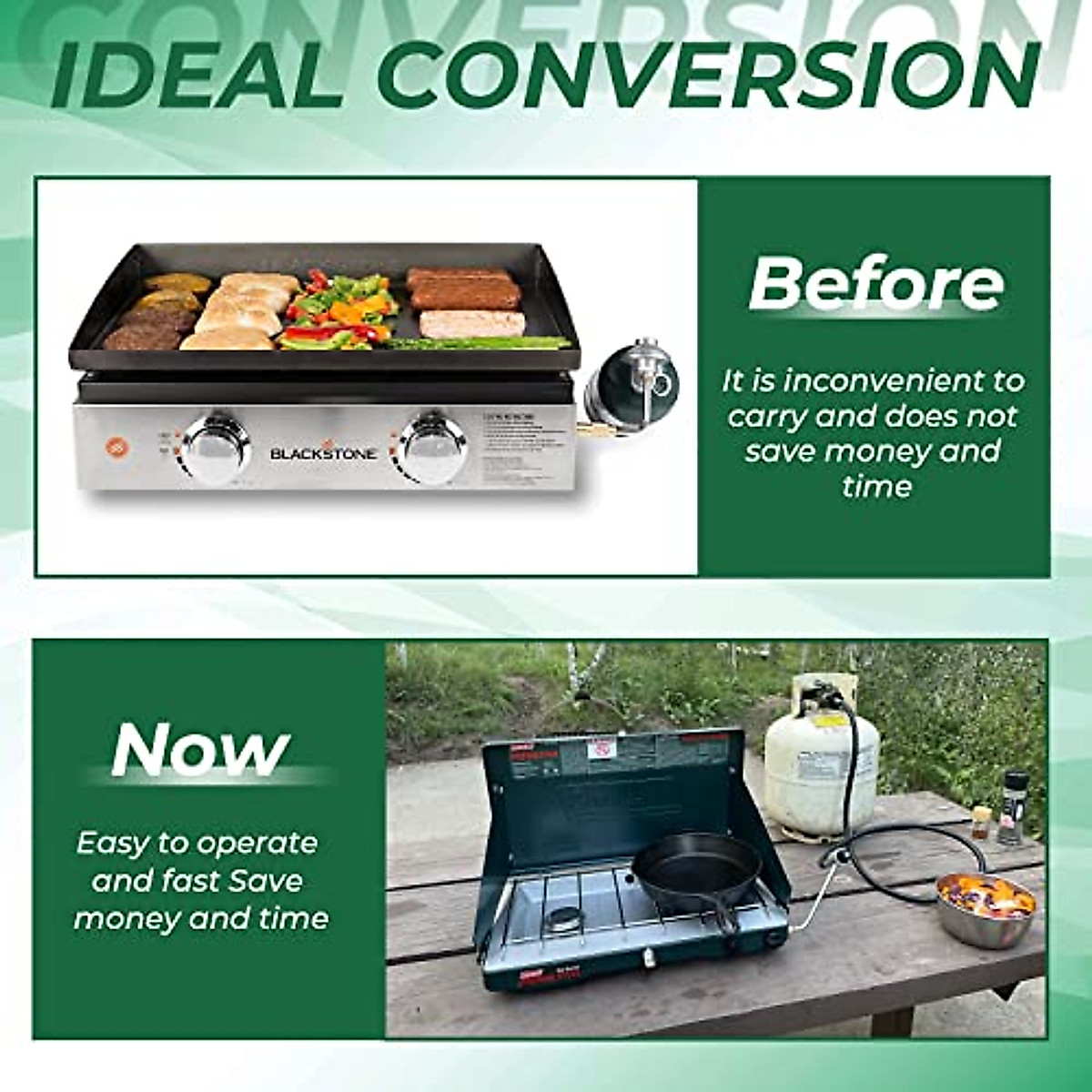 ArrogantF F273704 10 Ft Propane Heater Adapter Hose Assembly Compatible with MH9BX MH18B Mr. Heater Big Buddy Series for Indoor/Outdoor Heater Portable Propane Appliances