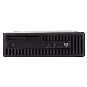 HP Business Desktop EliteDesk 800 G2 Desktop Computer - Intel Core i7 (6th Gen) i7-6700 3.40 GHz - 8 GB DDR4 RAM - 500GB HDD - DVDRW - Windows 10 Pro (Renewed)