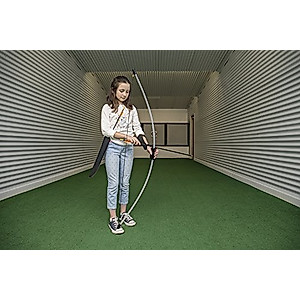 Bear Archery Crusader Bow for Youth, Recommended Ages 9-12, Ambidextrous, Continuous Draw Weight Up to 20 lb., Continuous Draw Length Up to 28-inches