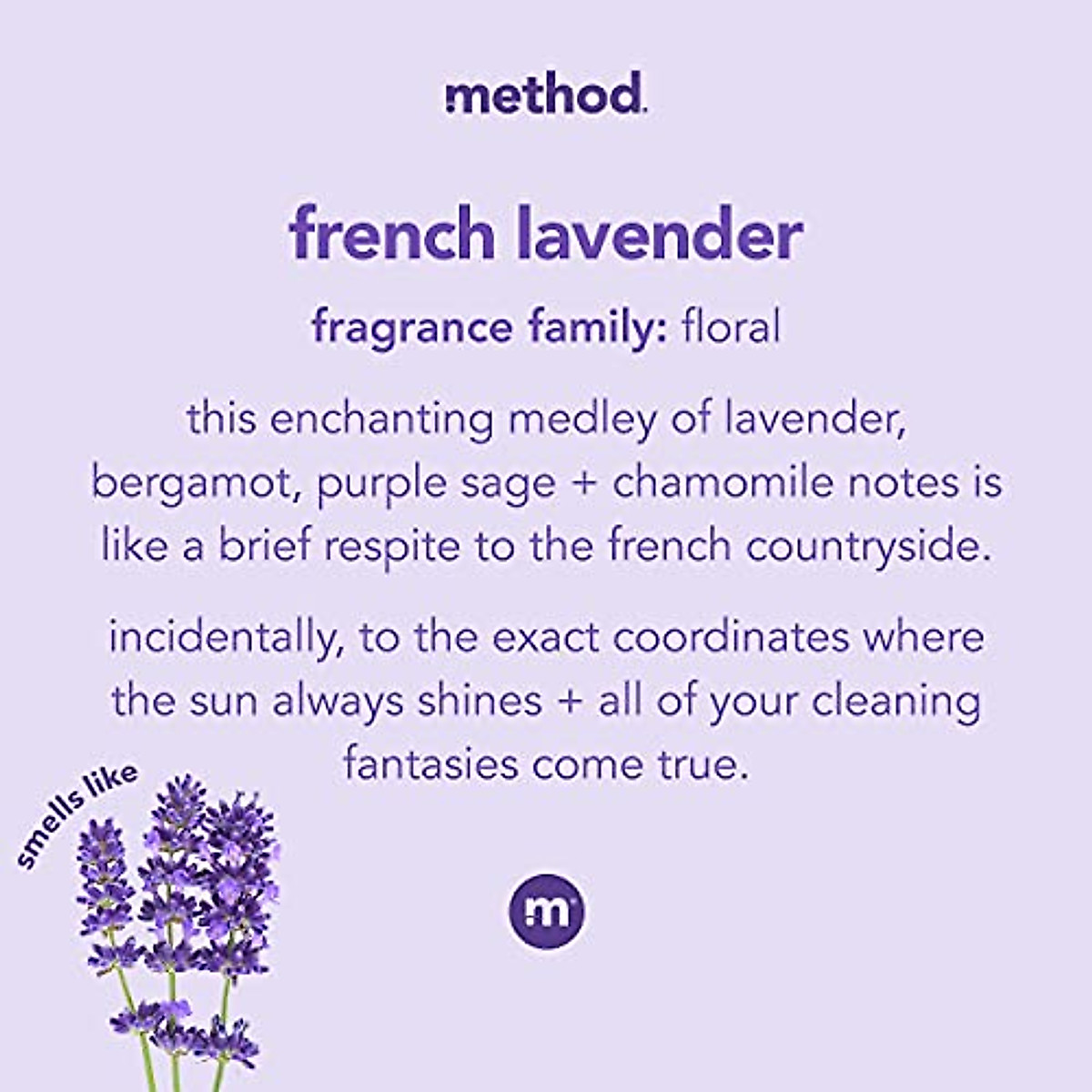 Method Gel Hand Wash, French Lavender, Biodegradable Formula, 12 fl oz (Pack of 3)