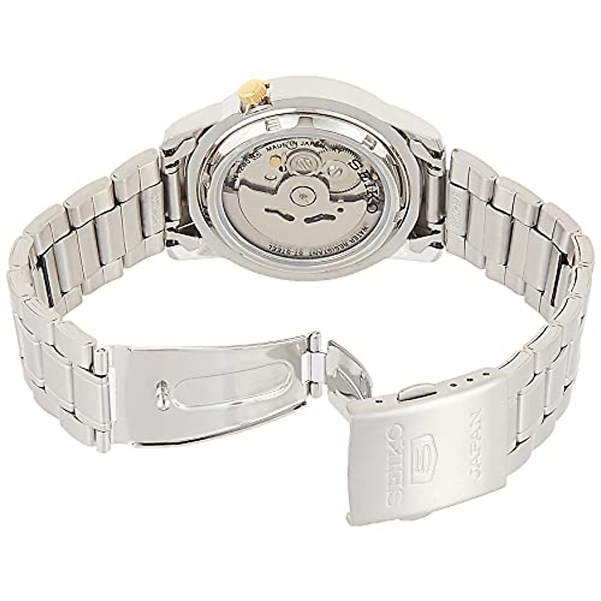 SEIKO Series 5 Automatic Date-Day Silver Dial Men's Watch SNKK09J1