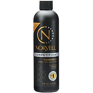 Norvell Premium Professional Sunless Tanning Spray Tan Solution - Competition Tan, 8 fl.oz.