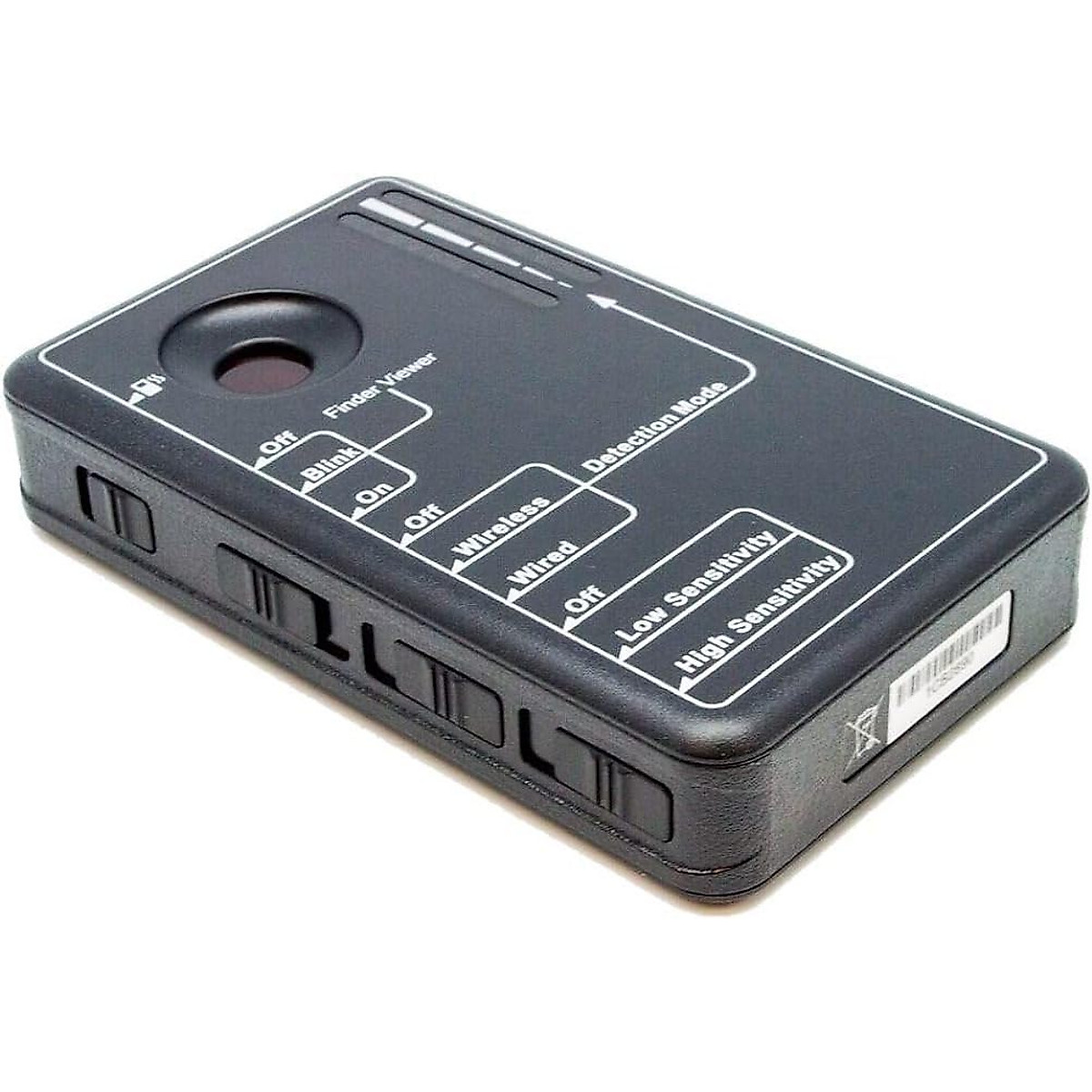 KJB RD-30 LawMate Pocket RF Detector, 3 Modes of Detections, Quickly Finds Hidden Cameras Using The Hidden Camrea Lens Finder, Can Detected Wired Cameras, Low and High Sensitivity