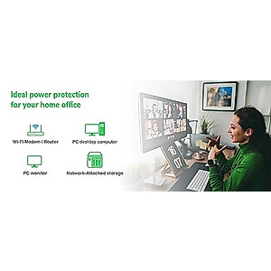 APC UPS 750VA Line Interactive UPS Battery Backup, BVK750M2 Backup Battery with AVR, 2 USB Charging Ports (Type C/Type A), Back-UPS Uninterruptible Power Supply