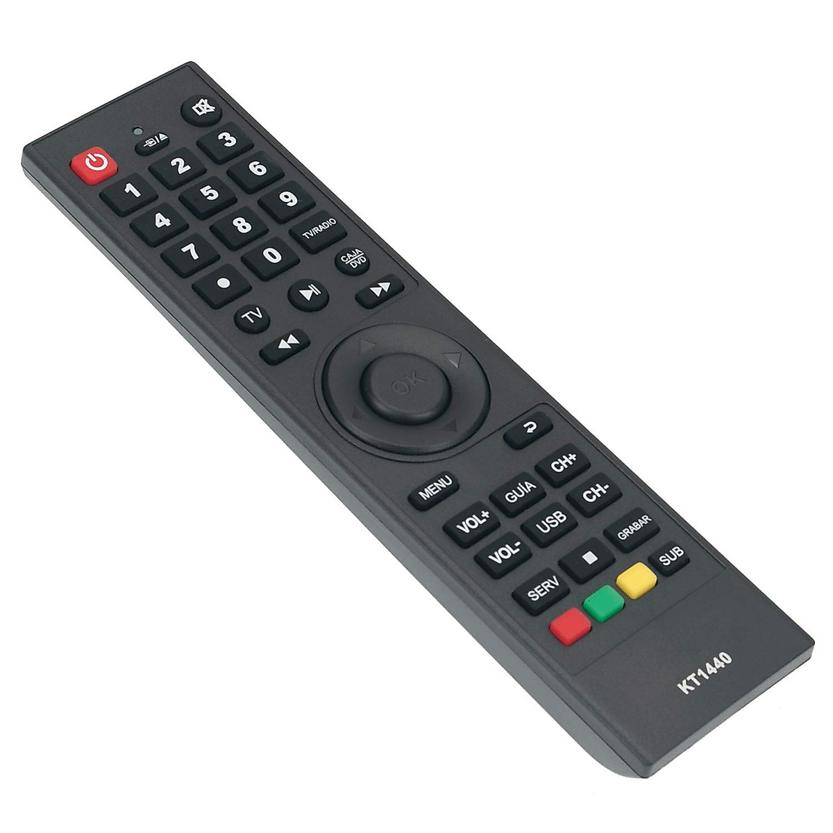 Replace KT1440 Universal Remote Control for Haier Panda ATEC DTV Gelec Soyea TV
