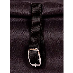 SIE Blanket Carry Storage Bag with Mesh Pockets (Black)