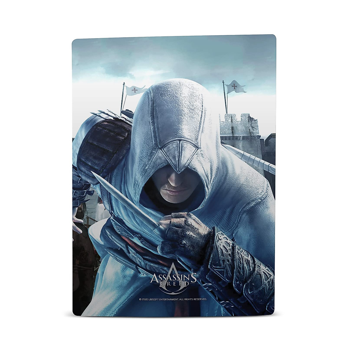 Head Case Designs Officially Licensed Assassin's Creed Key Art Altaïr Graphics Matte Vinyl Faceplate Sticker Gaming Skin Decal Cover Compatible With Sony PlayStation 5 PS5 Digital Edition Console