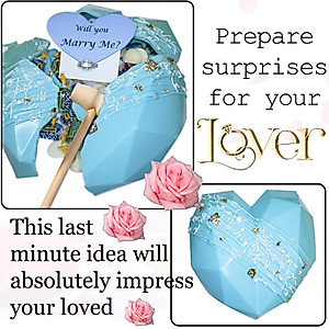 Heart Molds for Chocolate 8.7 Inch large Silicone Cake Mold, 2 PC Silicone Letter Mold and 4 PC Hammer for Valentine Candy Mousse Cake