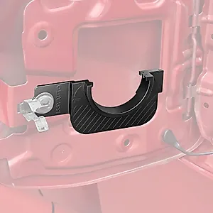 ISSYAUTO Gas Cap Holder Compatible with 2016-2023 Tacoma 3rd Gen Fuel Cap Holder, Black