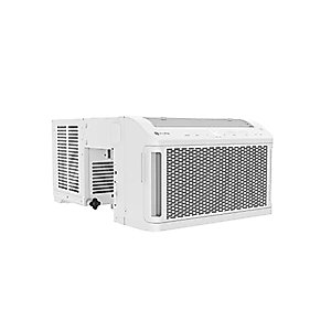GE Profile ClearView Inverter Window Air Conditioner 12,200 BTU, Inverter Technology, Ultra Quiet for Large Rooms, Full Window View with Easy Installation, Energy-Efficient, 12K Window AC Unit, White