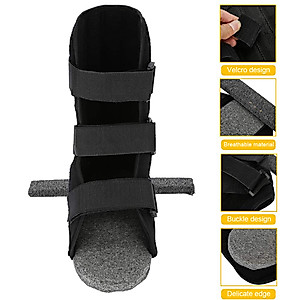 Plantar Fasciitis Night Splint, Drop Foot Support Brace Adjustable Support Brackets to Help Restore Injured Ankles And Correct Foot Eversion (2#) for ankle foot immobilizer ferula nocturna fascitis pl