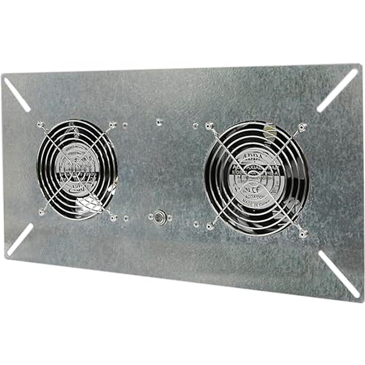 Tjernlund V2D UnderAire Crawlspace Ventilator Fan Moisture Mold Reducing,220 CFM,silver