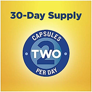 Nature Made Calm & Relax with 300mg Magnesium and 125mg Ashwagandha for Stress Relief, 60 Veggie Capsules