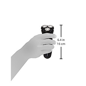Remington R3-4110A Rotary Shaver, Mens Electric Razor, Electric Shaver, Black